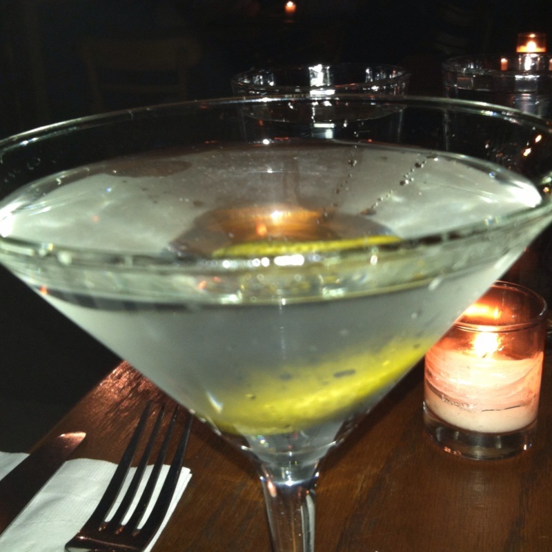 Ginger Martini - Cocktail and beer